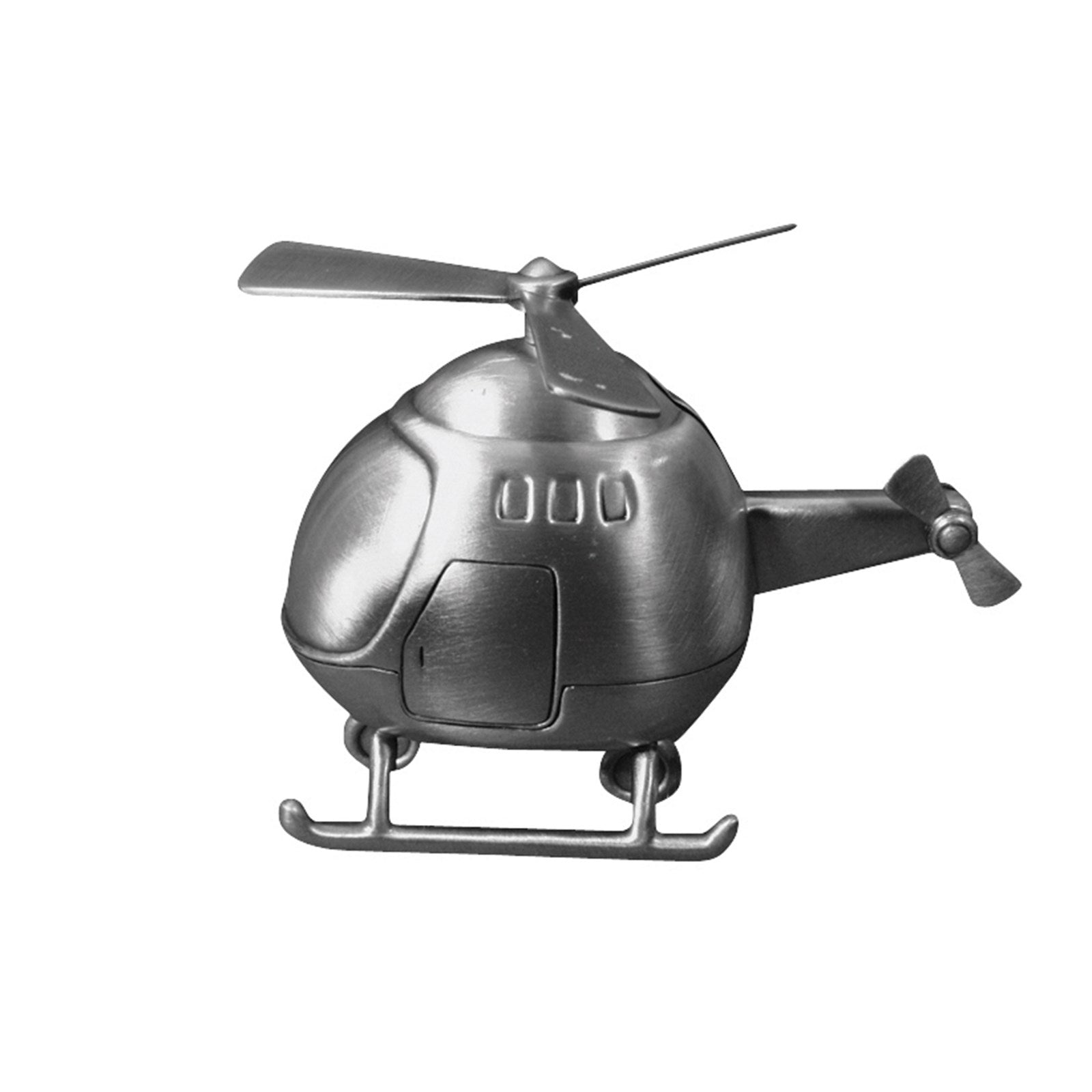 Helicopter Pewter plated Money Bank – Nordahl Andersen